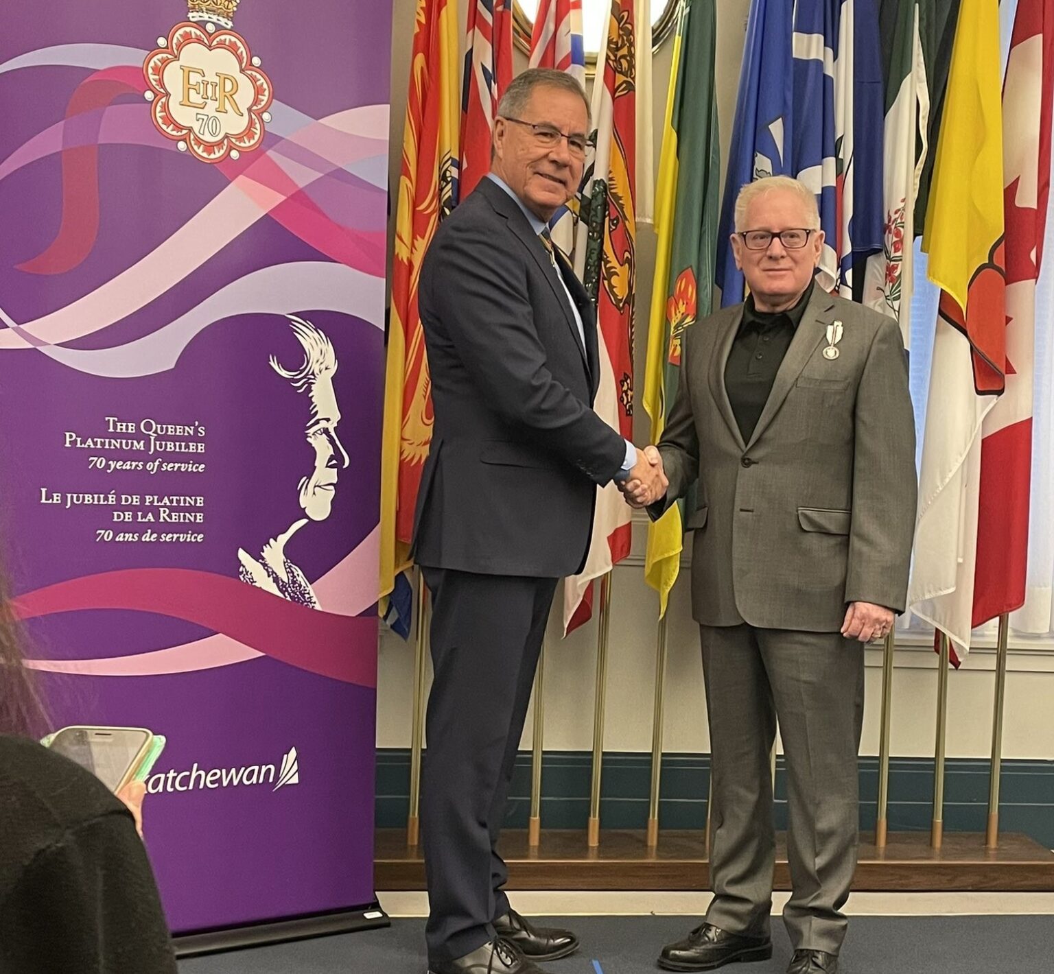 Lacrosse coach Don Larson receives Queen Elizabeth II Platinum Jubilee ...